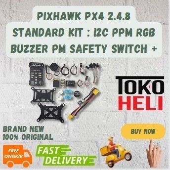 Pixhawk PX4 2.4.8 Standard Kit: I2C PPM RGB Buzzer PM Safety Switch+ ...
