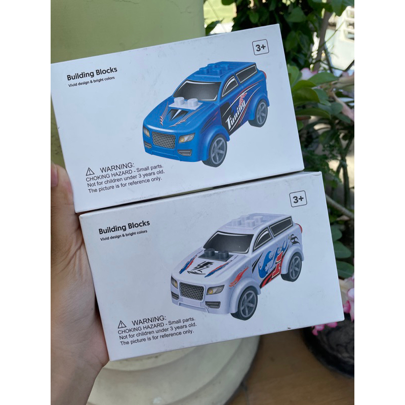 Miniso BUILDING BLOCKS RACE Car ROBOT Kids Toys Stacking | Shopee Malaysia