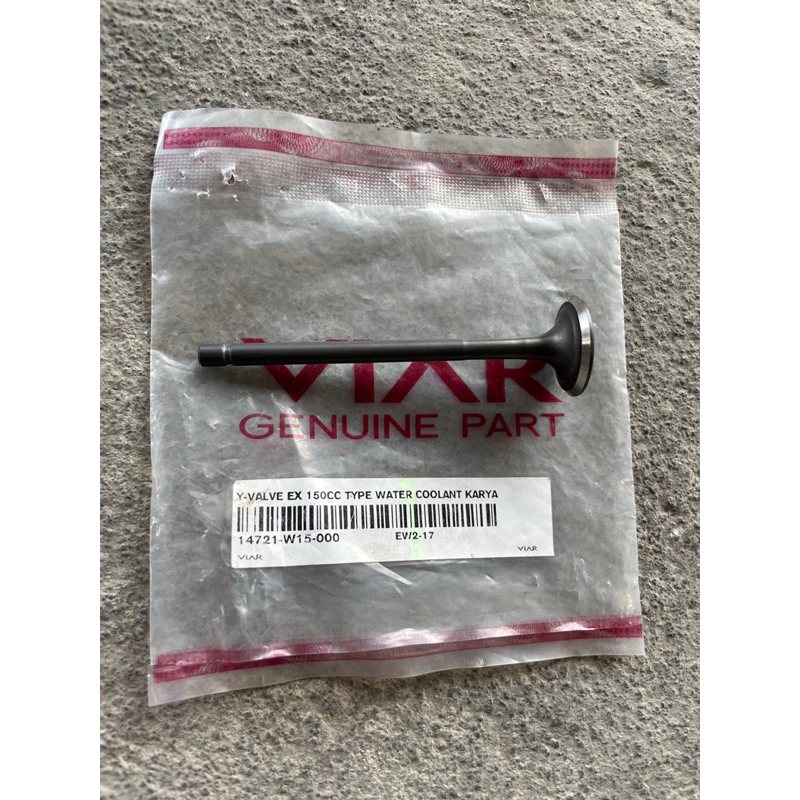 Valve OUT EX VIAR 150CC Original Type Water Collant | Shopee Malaysia