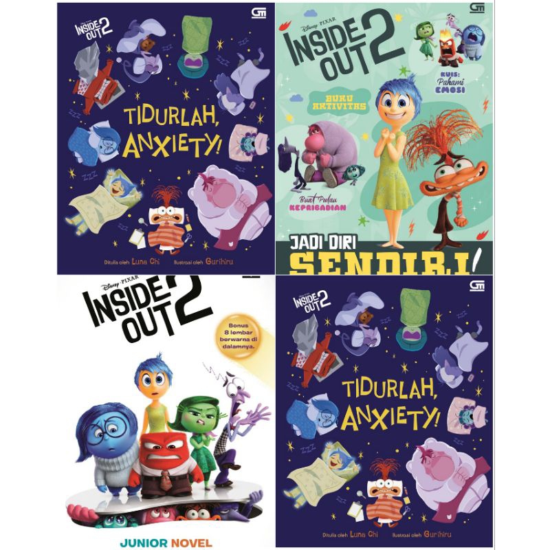(June 22nd) (Original, Seal) Disney Pixar Inside Out 2book: Sleep ...
