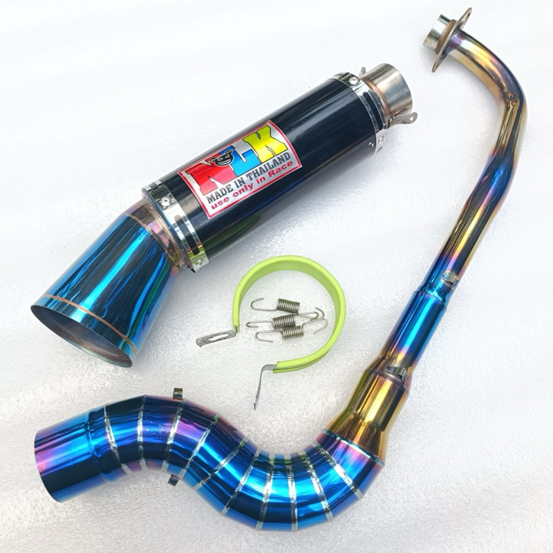 Nlk Pipe canister conical open specs exhaust Pipe for Wave 125 Xrm 110/ ...