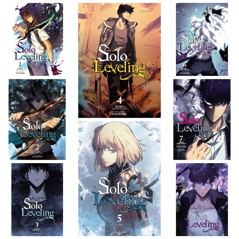 Solo Leveling (1-9 book series) Chugong | Shopee Malaysia