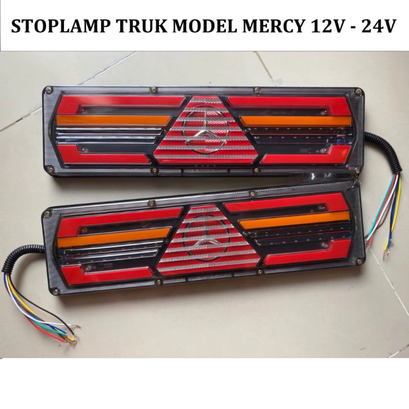 Stop Lamp TRUCK 24V MERCY MODEL 46CM LED Rear Brake Indicator TRUCK ...