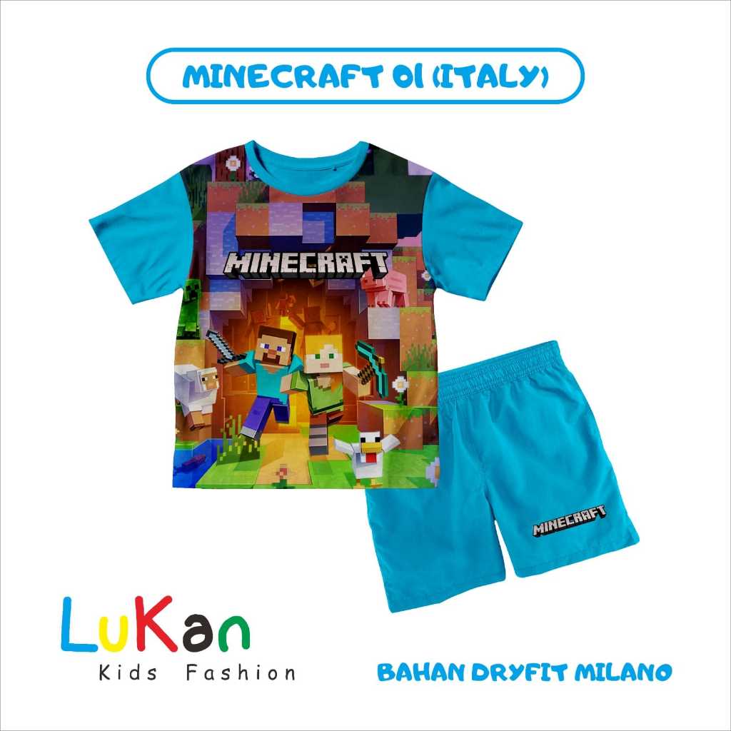 Minecraft Game Boys Suits | Shopee Malaysia