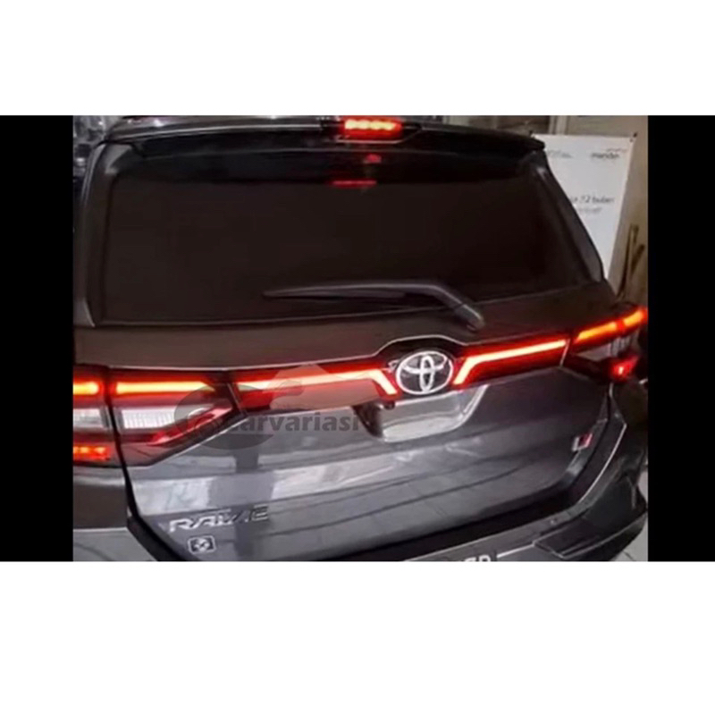 HITAM MERAH Raize TRUNKLID TRUNK LID ROCKY LIST TRUNK Taillight Red LED ...
