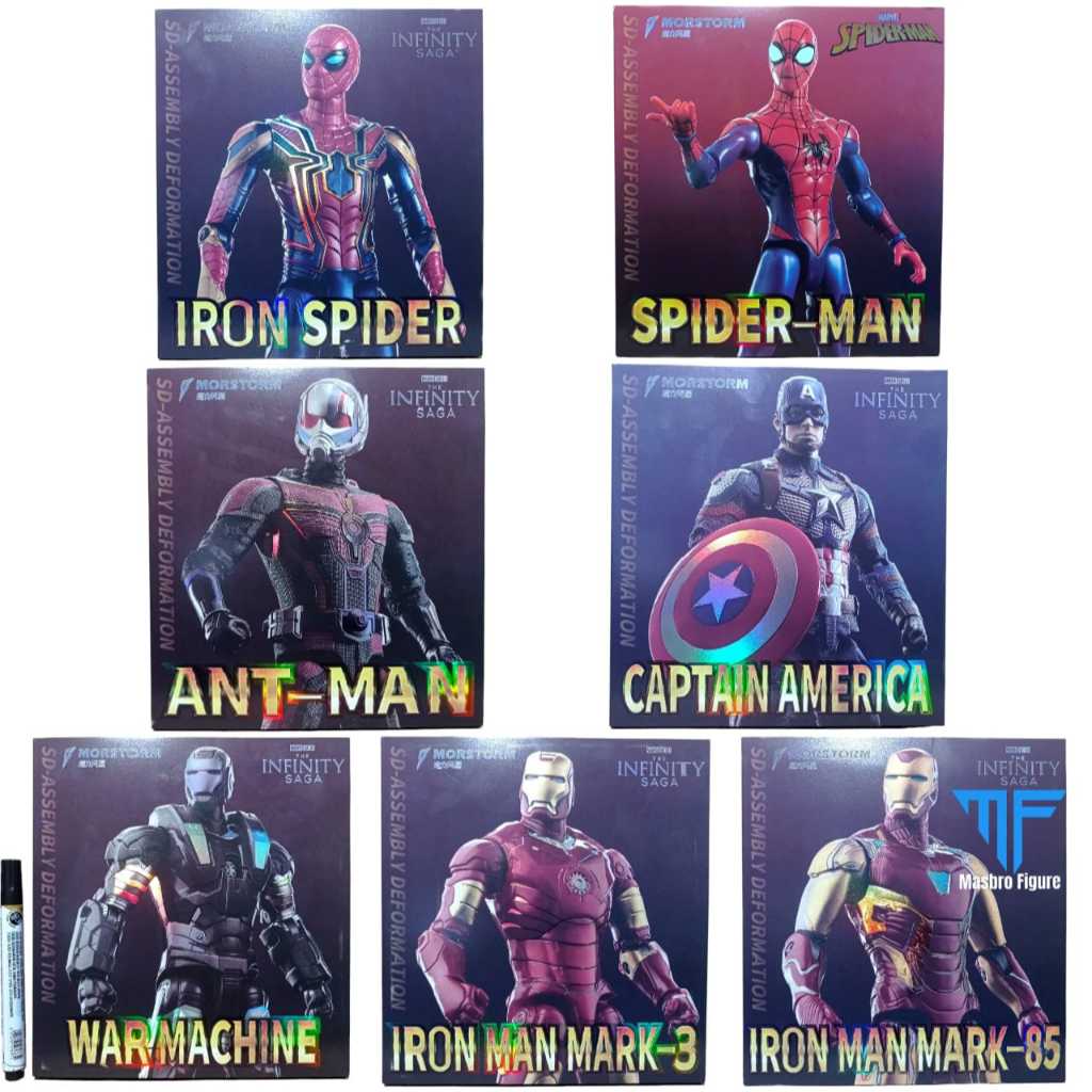 Action Figure Kids Toys Marvel Avengers The Infinity Saga Deformation ...