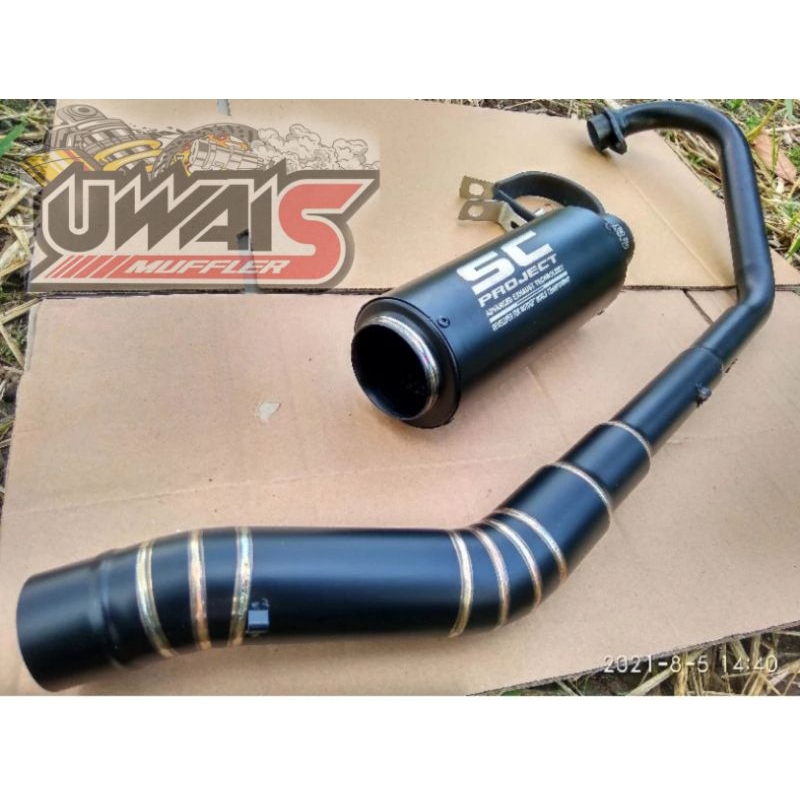 Exhaust Ekzos fz150i racing fz150i SC project Exhaust full system full ...