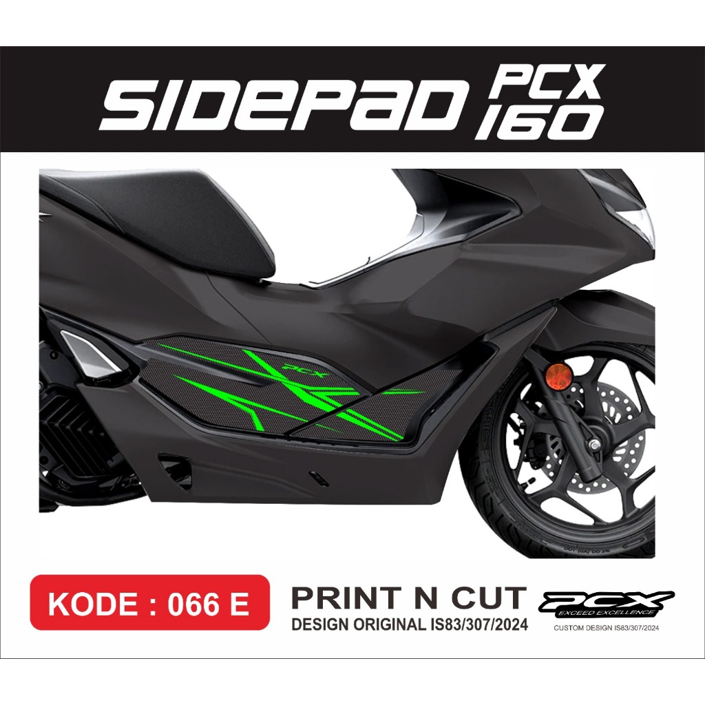 Sticker Tankpad Variation Sidepad Bottom Honda PCX 160 All PCX 160 ...