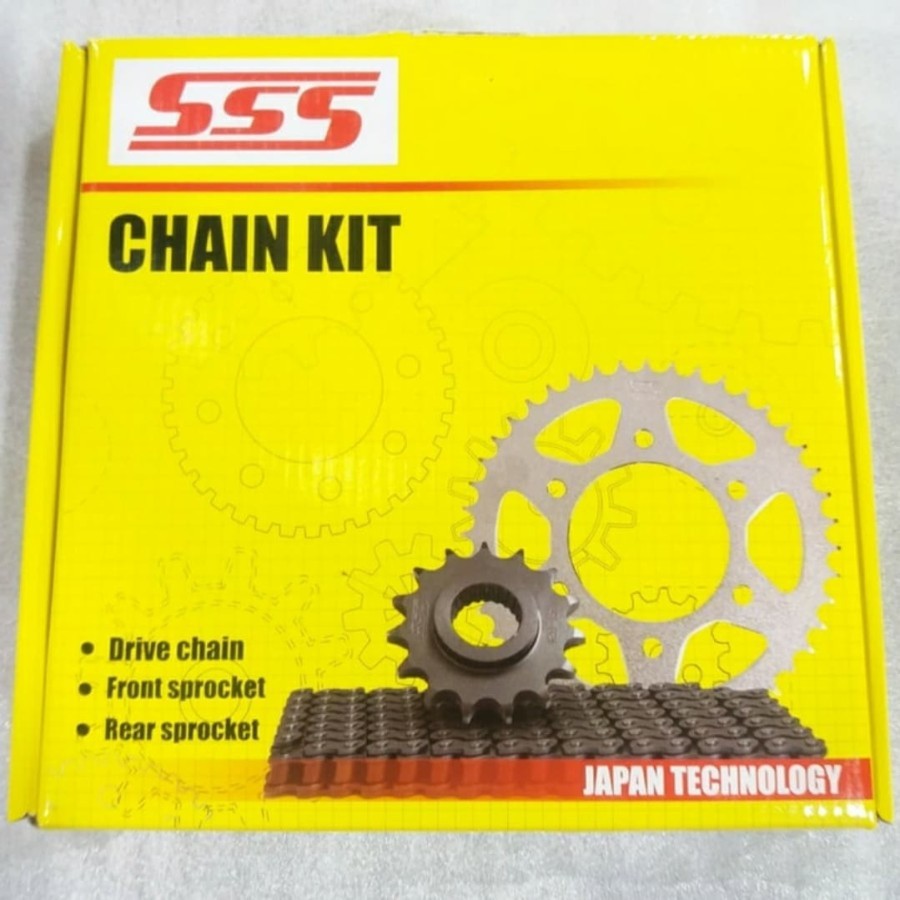 Gear Ger Gear Set SSS Smash Shogun 110 And 125/ Chain Kit SSS/Standard ...