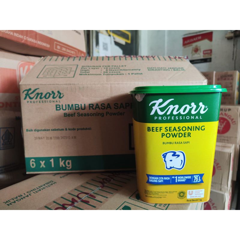 Knorr BEEF SEASONING POWDER 1KG PER Box Contains 6pcs | Shopee Malaysia