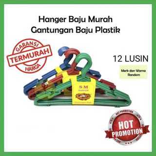 GANTUNGAN Clothes HANGER/SM Stick Clothes HANGER Price PER GROSS ...