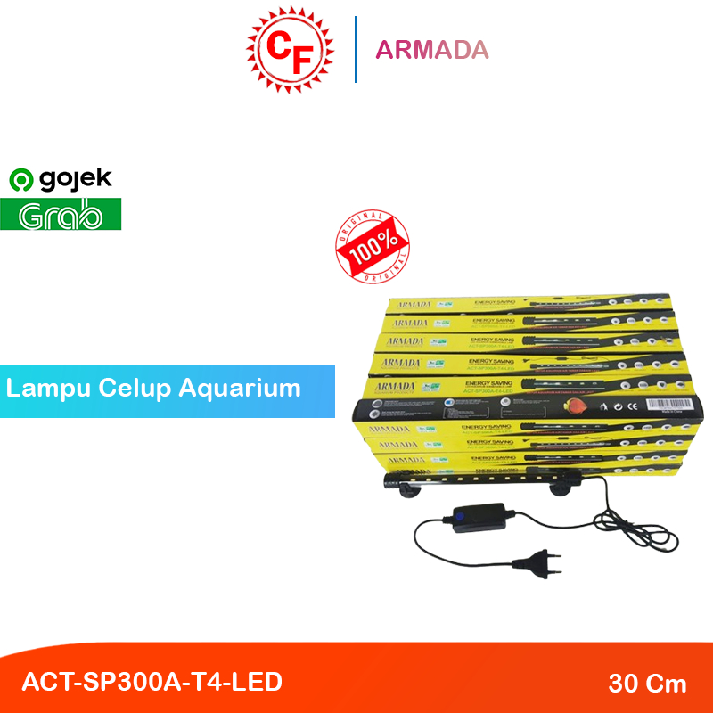 Armada ACT-SP300A-T4-LED 30cm Aquarium Submersible Lamp | Shopee Malaysia
