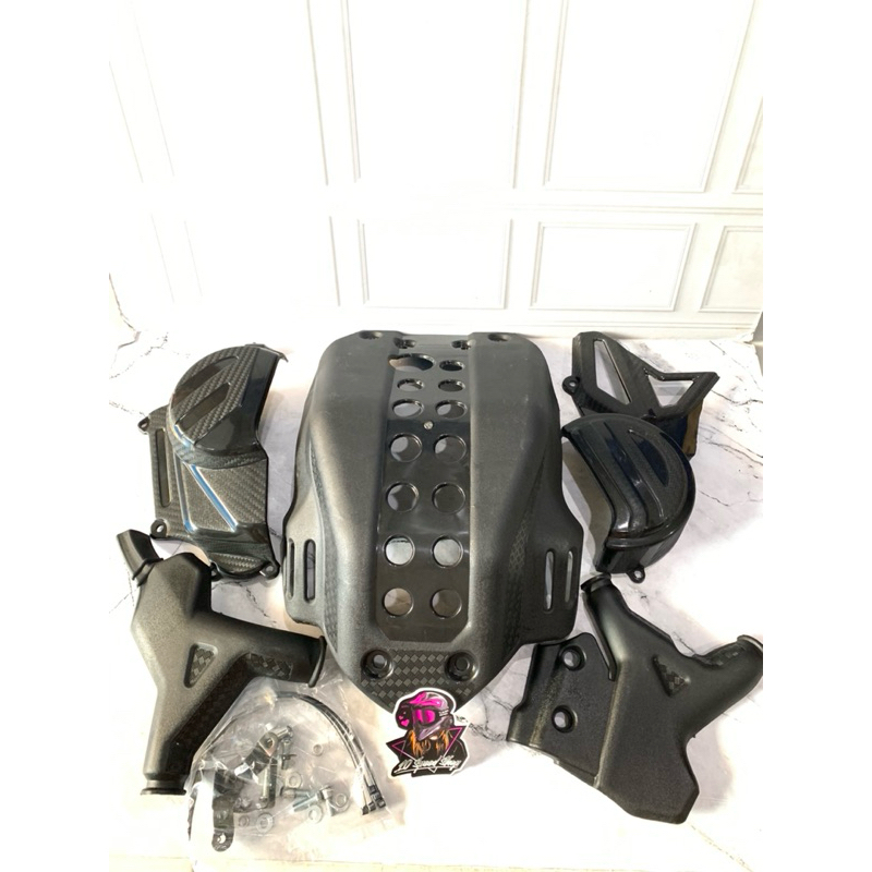 MESIN Crf 150l full set engine Cover/crf 150l full engine guard/gat crf ...