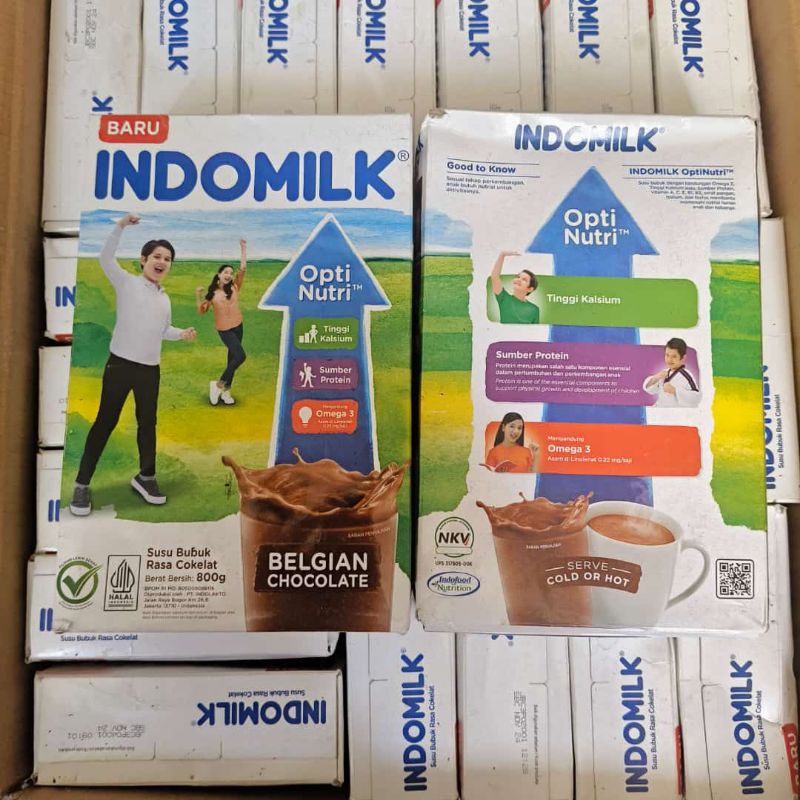 Indomilk Chocolate Milk Powder 800gr | Shopee Malaysia
