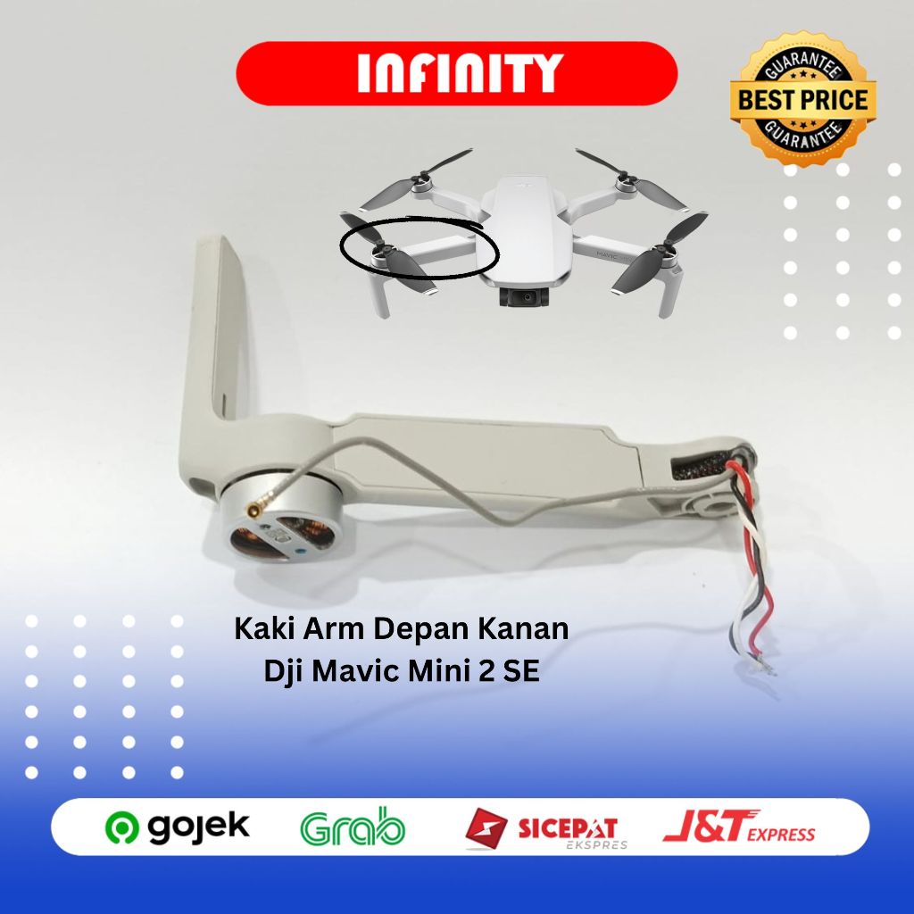 Front Left Right Motor Arm Front Right Drone Dji Mavic Mini 2 SE ...