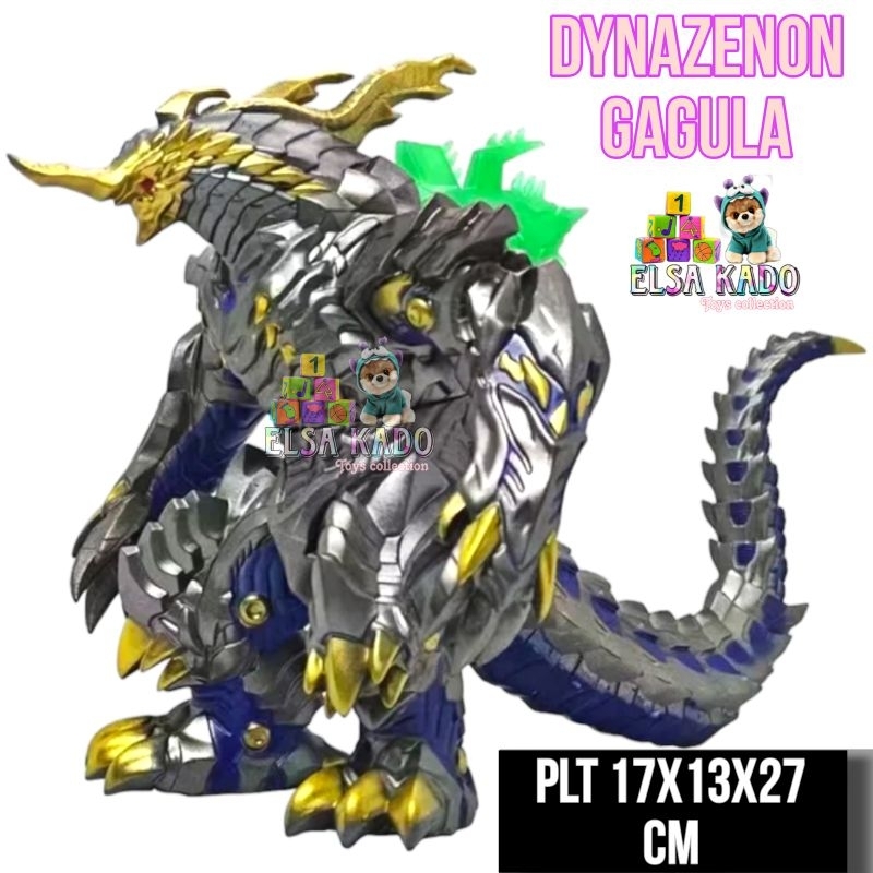 Ultraman Kaiju Dynazenon Gagula Monster Toys Final Battle Black Edition ...