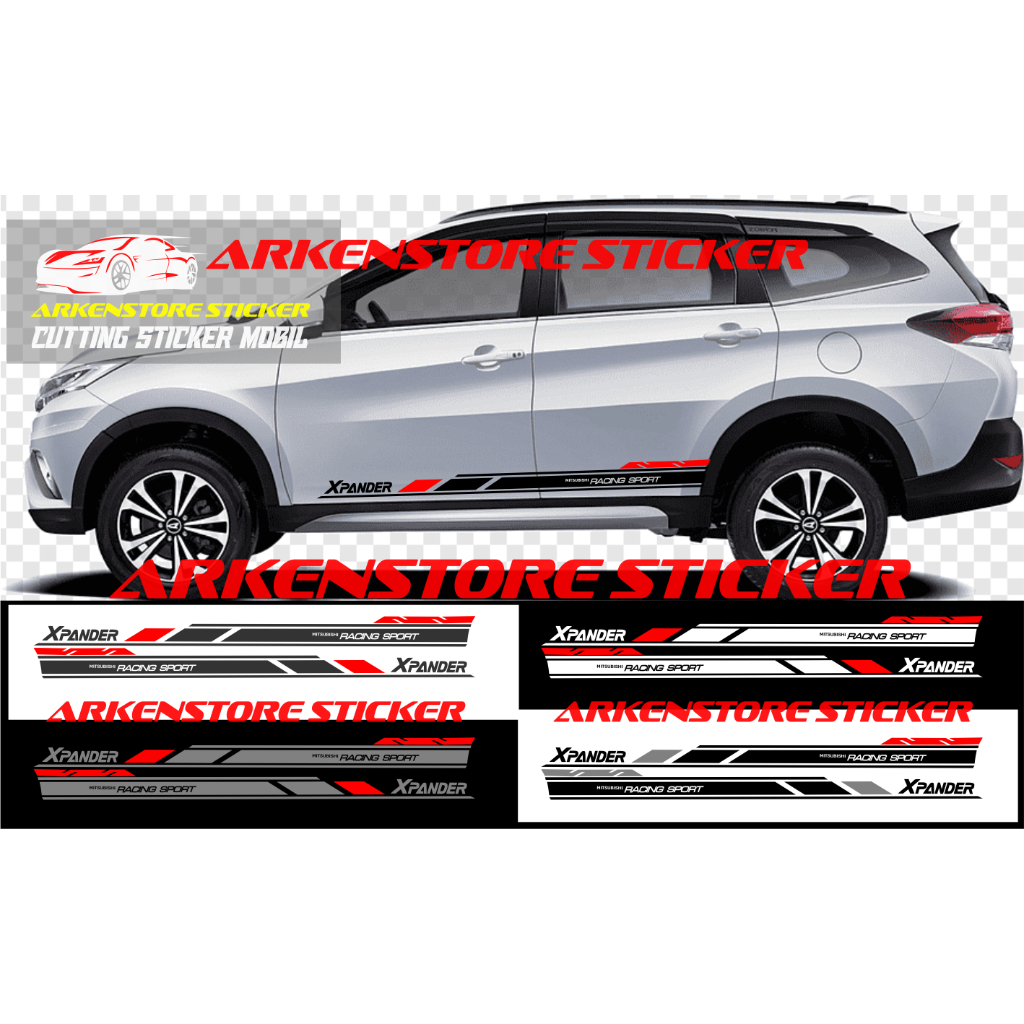 Sticker mitsubishi xpander sticker Car sticker xpander sticker list ...