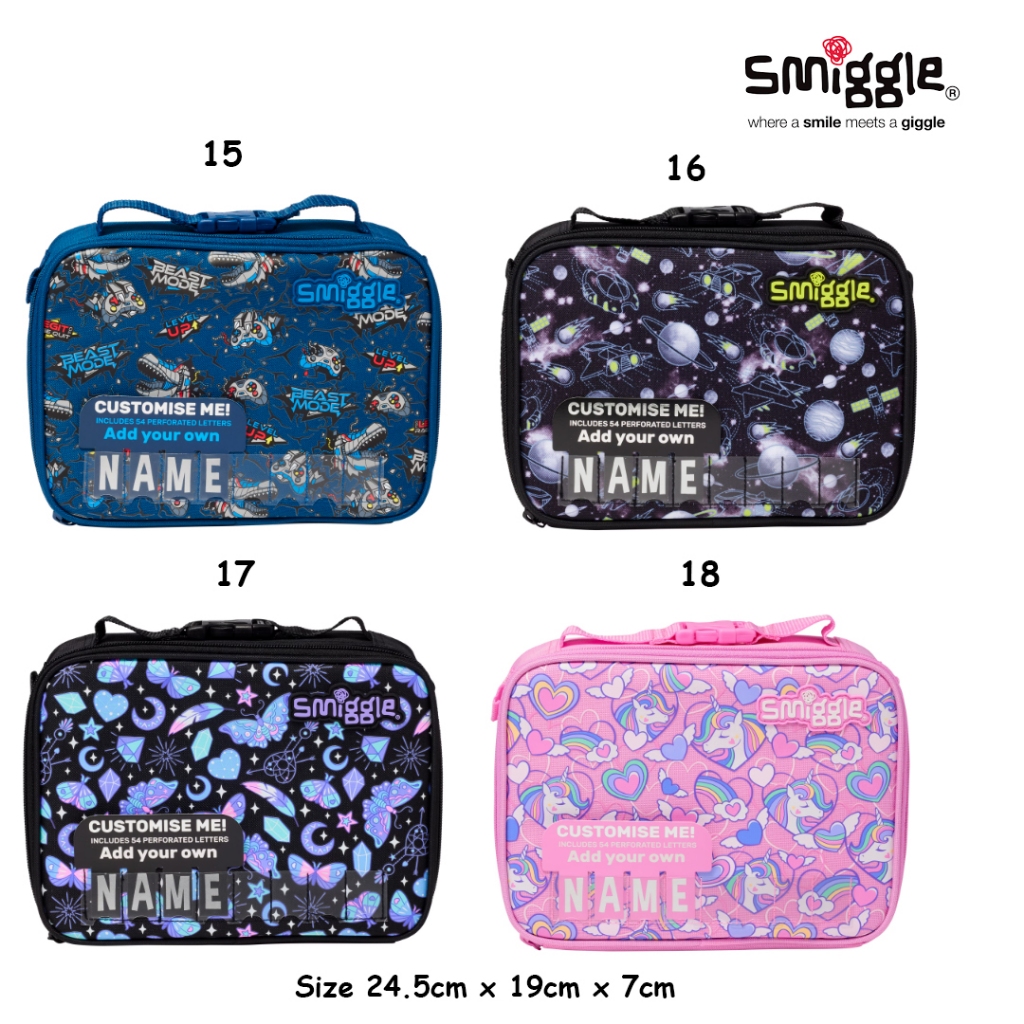 Smiggle LUNCHBOX / SMIGGLE STYLIN LUNCH BOX - 100% ORIGINAL | Shopee ...