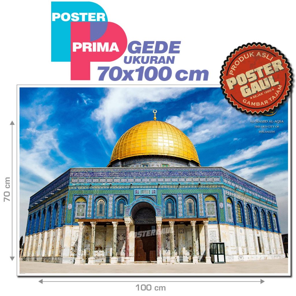 Al-aqsa Mosque Prima Poster PT009 - Size 70 x 100 cm | Shopee Malaysia