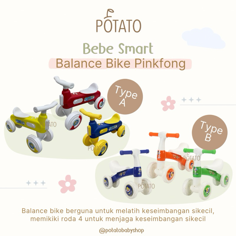 Bebe Smart Balance Bike Baby Shark - Kids Bike | Shopee Malaysia