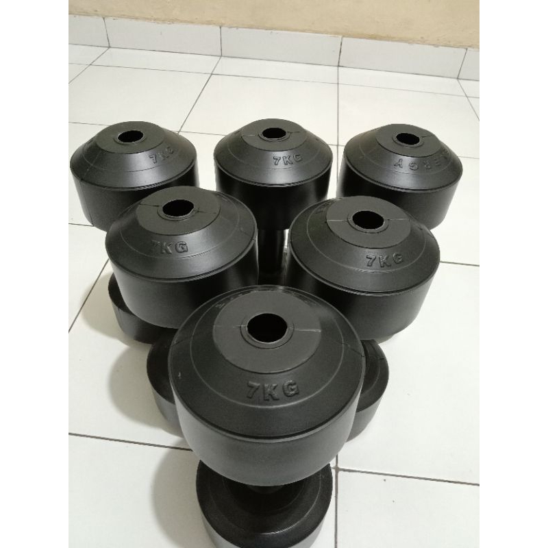 7kg barbell cover without pair (2pcs) | Shopee Malaysia