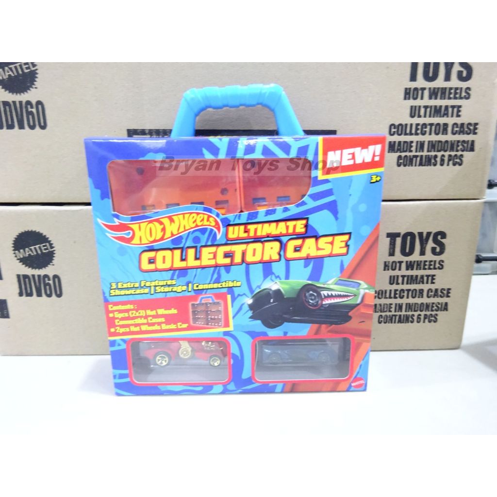 Hot Wheels Koper Ultimate Collector Case Showcase Storage Orange ...
