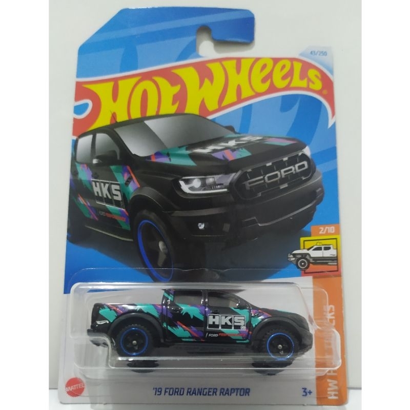 Hot Wheels 19 Ford Ranger Raptor HKS Livery | Shopee Malaysia