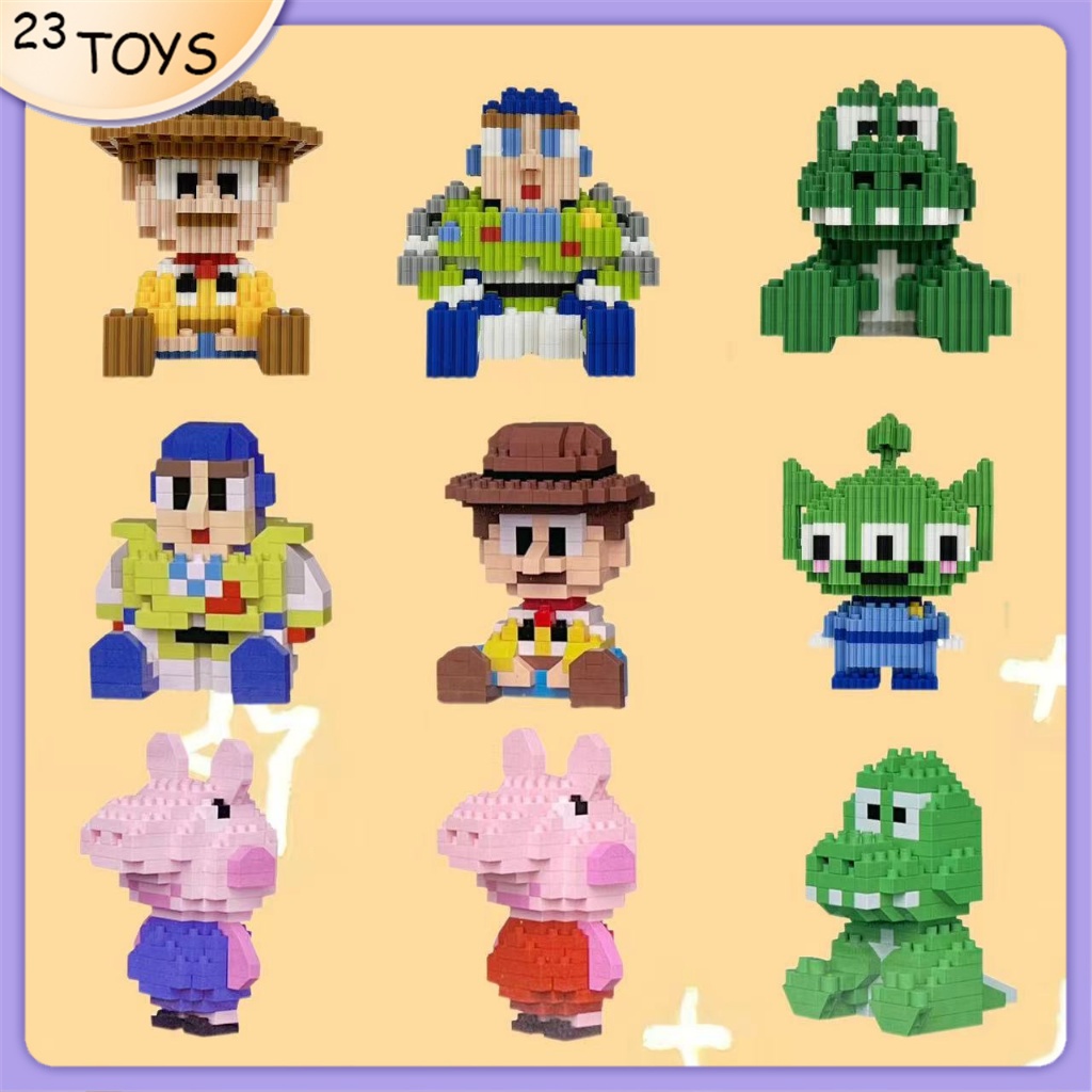 Toy Story Building Block Nano Mini Blocks Buzz Lightyear DIY Blocks ...