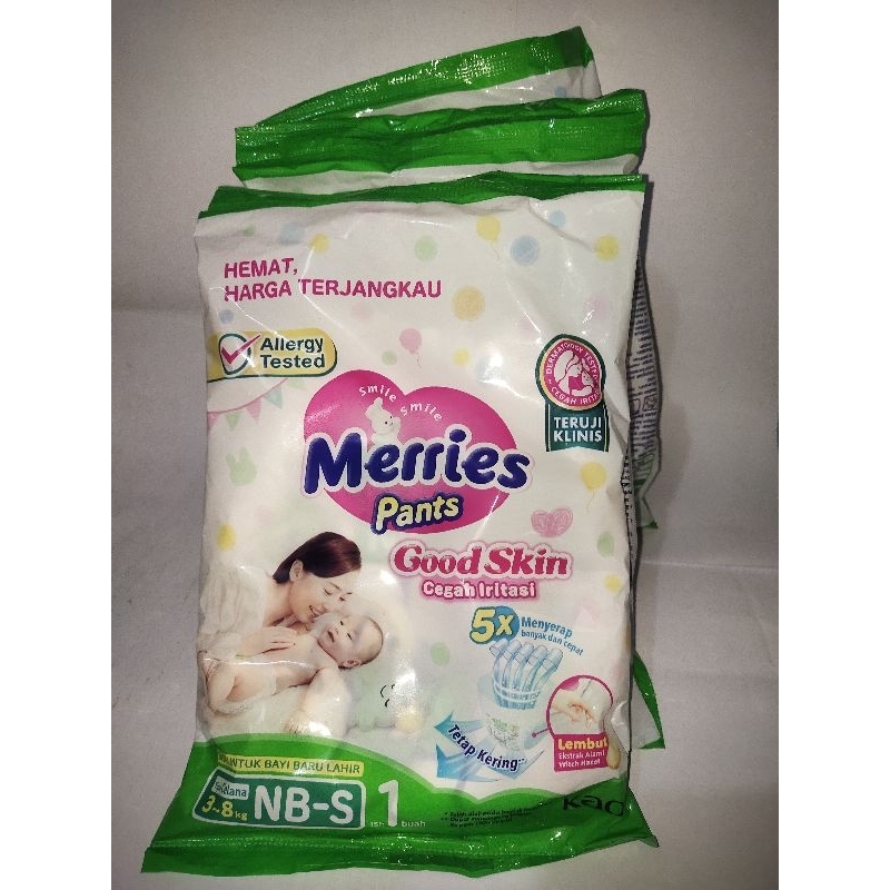 Merries Good Skin New Born - S 10 Sachets | Shopee Malaysia