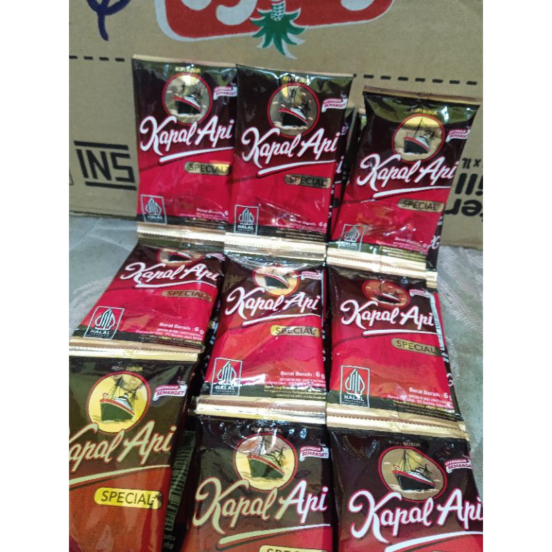 Kapal api coffee special powder 6g | Shopee Malaysia