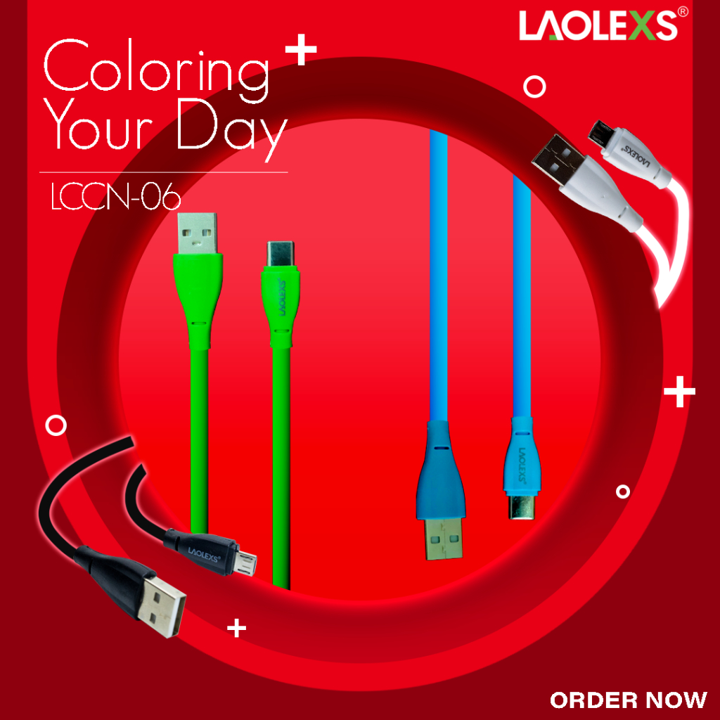 Laolexs CABLE LC-CN06 TYPE C JAR (Contains 30) Fast Charging 2.4A (12 ...