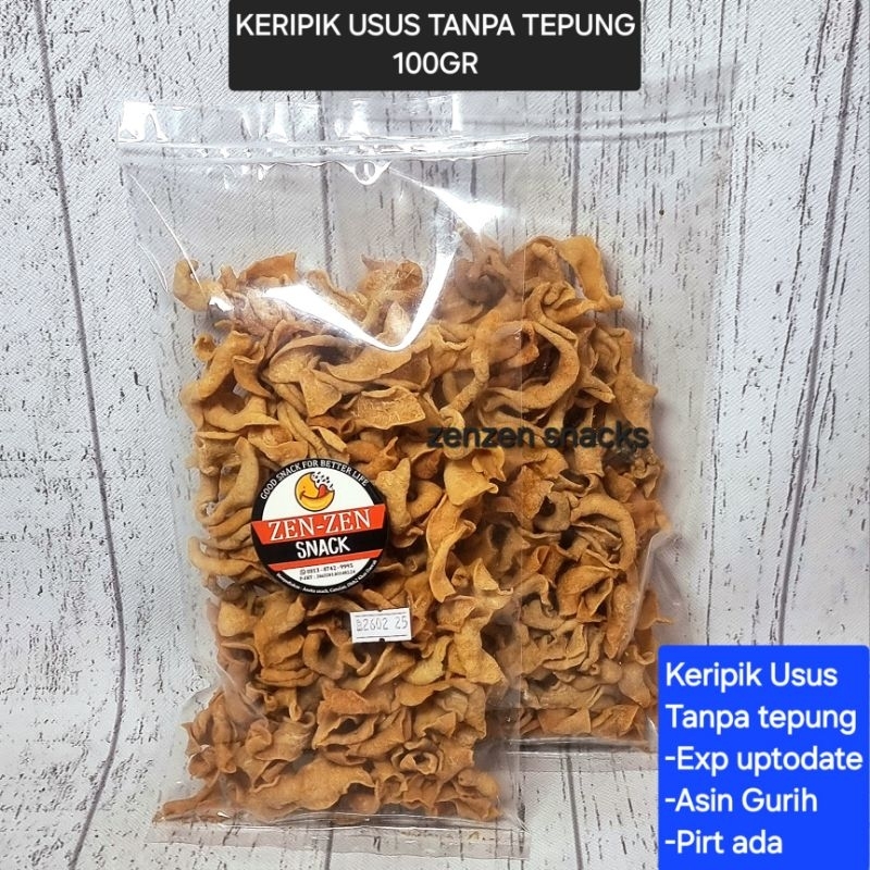 Chicken Intestine Chips Without Flour 100GR | Shopee Malaysia