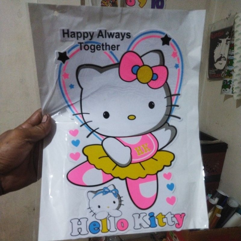 Hello Kitty sticker jumbo Size matic Vario Mio Beat Motorcycle ...