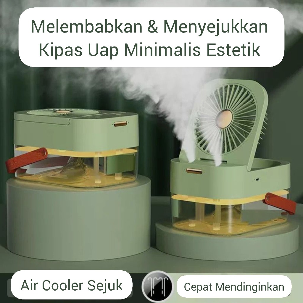 Portable Steam Fan - AIRCONDITIONER Fan With Votreder | Shopee Malaysia