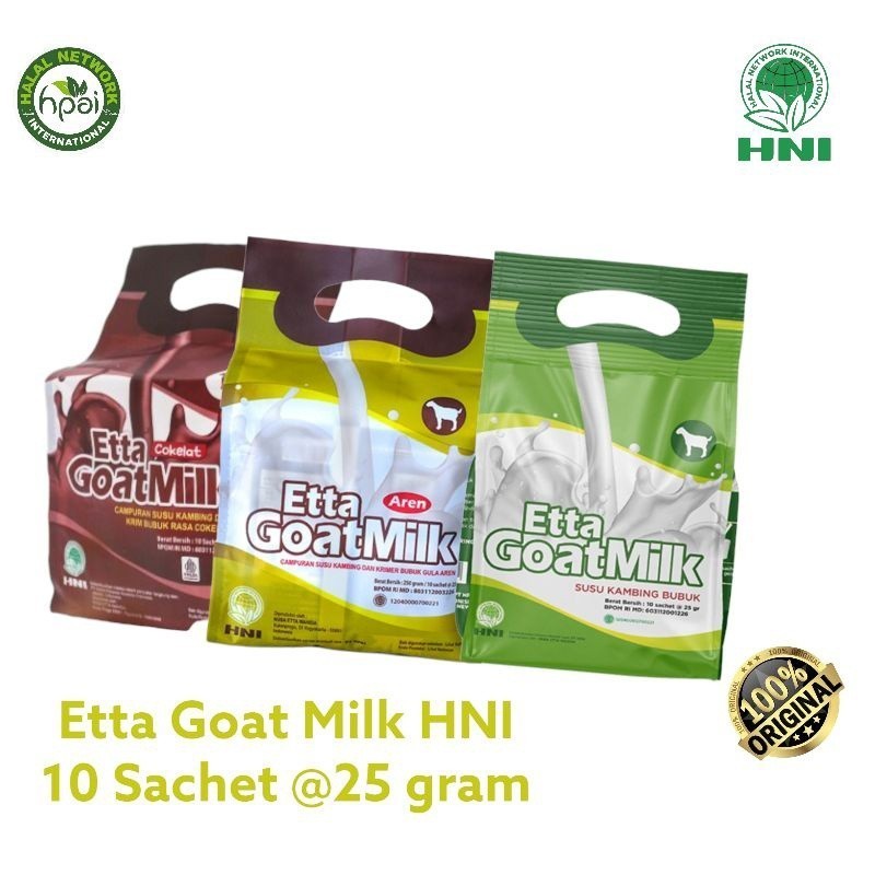 Etta Goat Milk HNI Hpai - EGM Milk - EGM Aren - EGM Chocolate / Etta ...