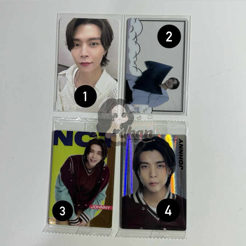Pc photocard nct 127 johnny ccomaz nct home bandai wafer japan | Shopee ...