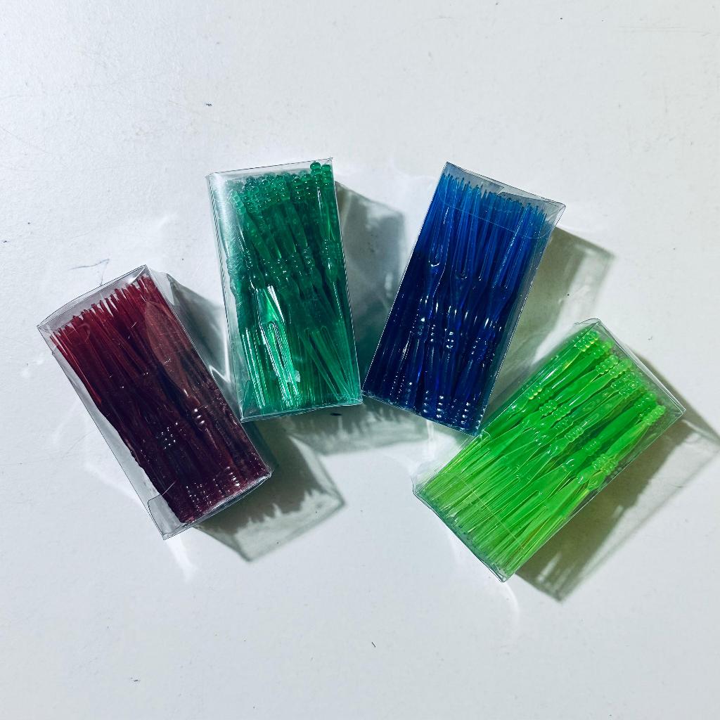 Colorful Birthday Cake Forks Per Pack | Shopee Malaysia