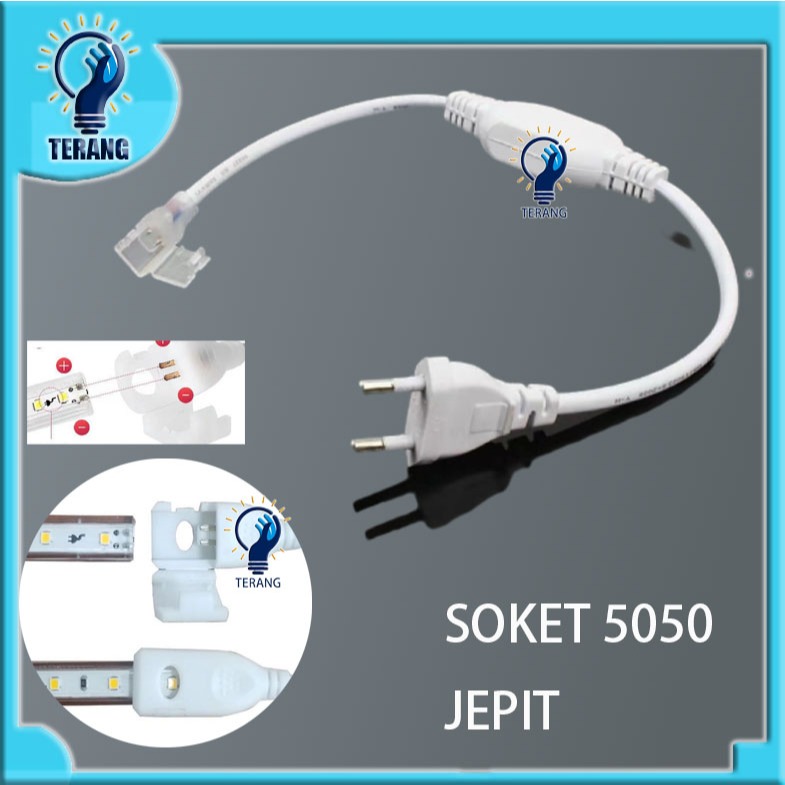 Pinch model LED Strip light socket / clamp 5050 socket / 5050 socket ...