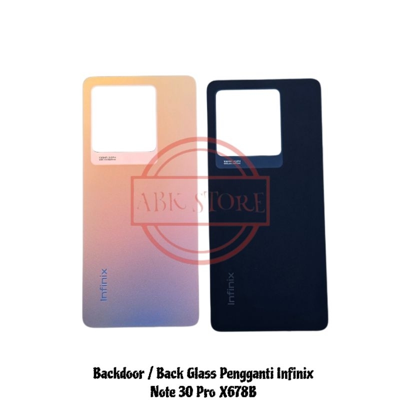 Back Cover Backdoor Backcover Back Casing Back Glass Infinix Note 30 ...