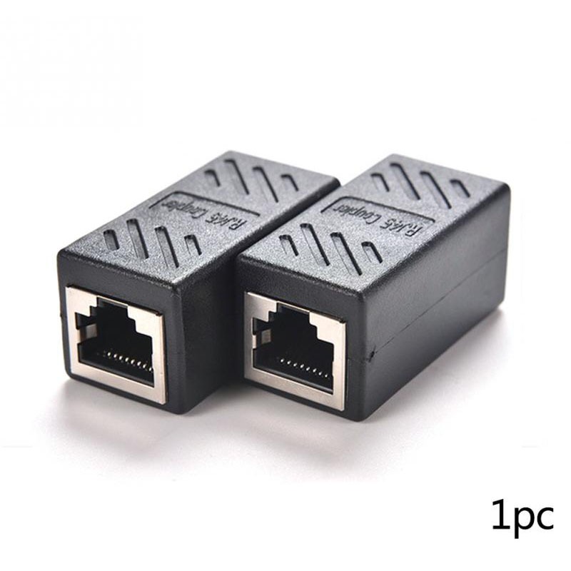 Connector/barrel Lan RJ45 Female To Female Cat 15A16A Extension Up Too ...