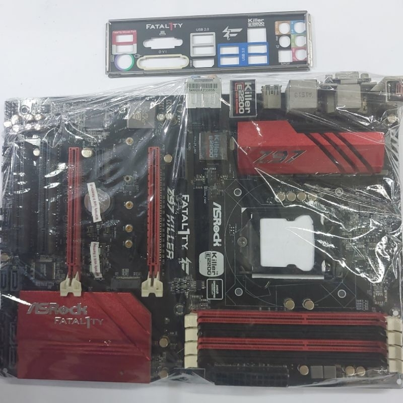 Mainboard intel Z97 socket 1150 asrock Fatal1ty Z97 Killer onboard M2 hdmi 4 slot ram Dual Pcie ...