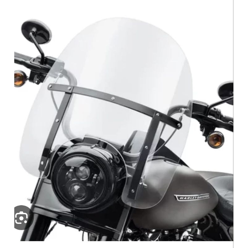 Harley style custom windshield visor | Shopee Malaysia