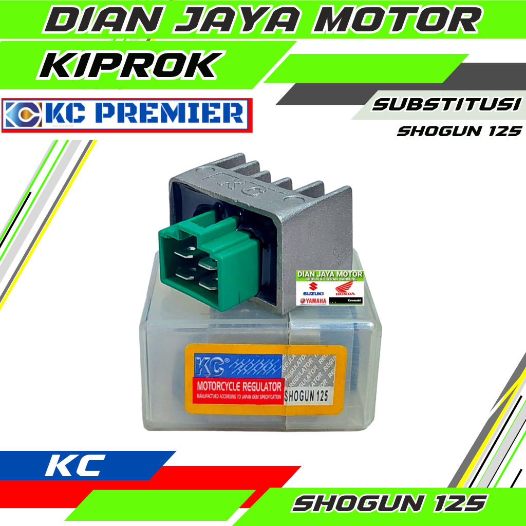 Kiprok Shogun 125 Smash Spin Hayate KC Premier Regulator Kiprop Suzuki ...