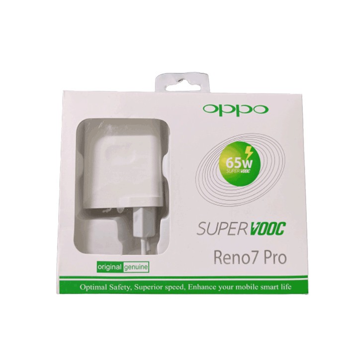Original Oppo 65W Reno7 Pro SUPER VOOC Type C Fast Charging Charger ...