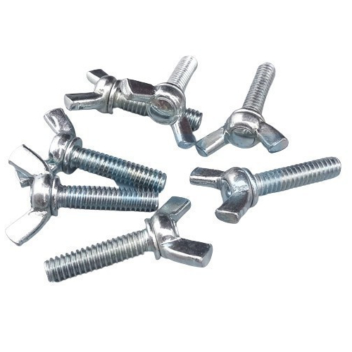 Galvanized Wing Bolt M 4 x 35 mm Wing Butterfly Bolt M4 x 3.5 cm Iron ...