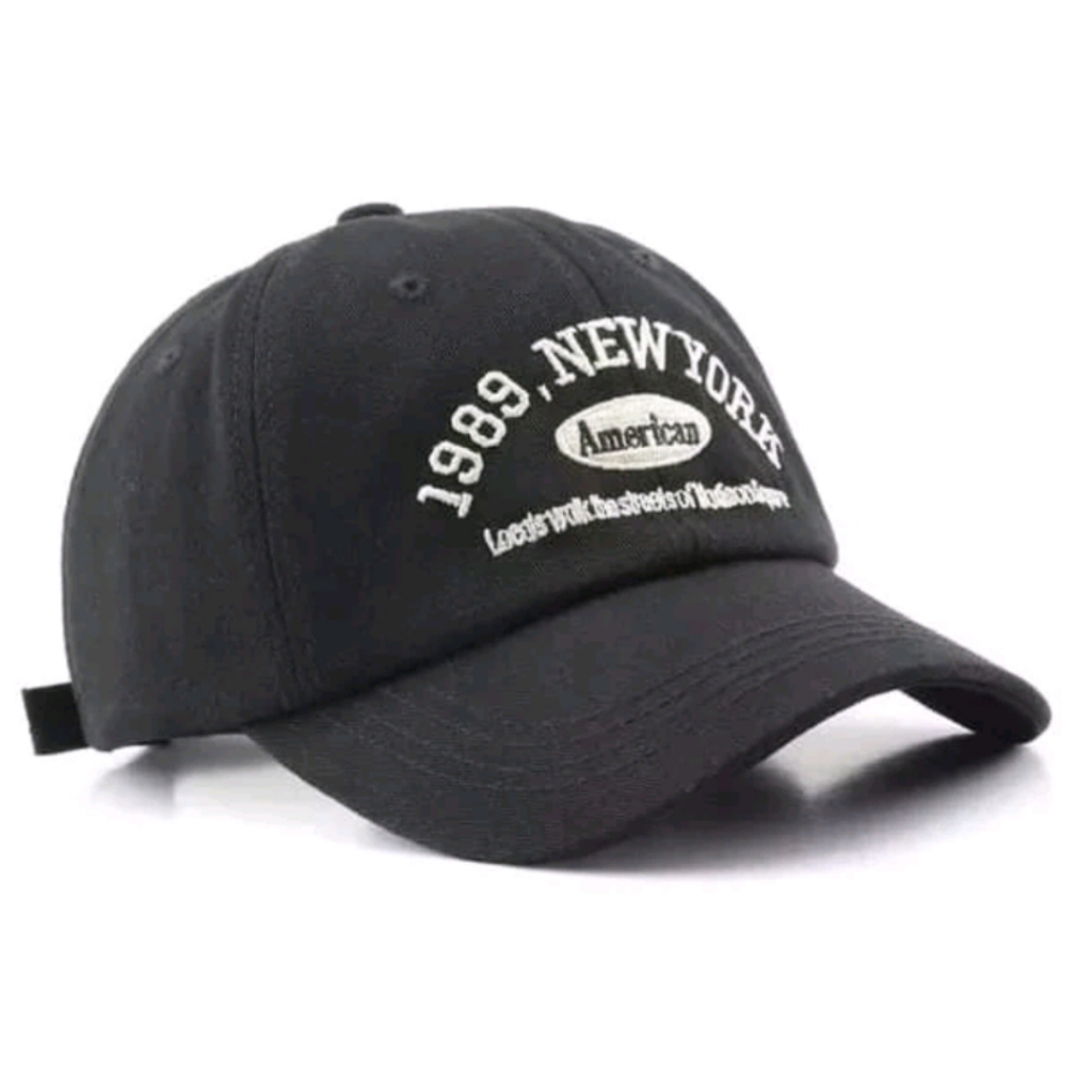 Latest Unisex 1989 New York American Embroidered Baseball Cap | Shopee ...