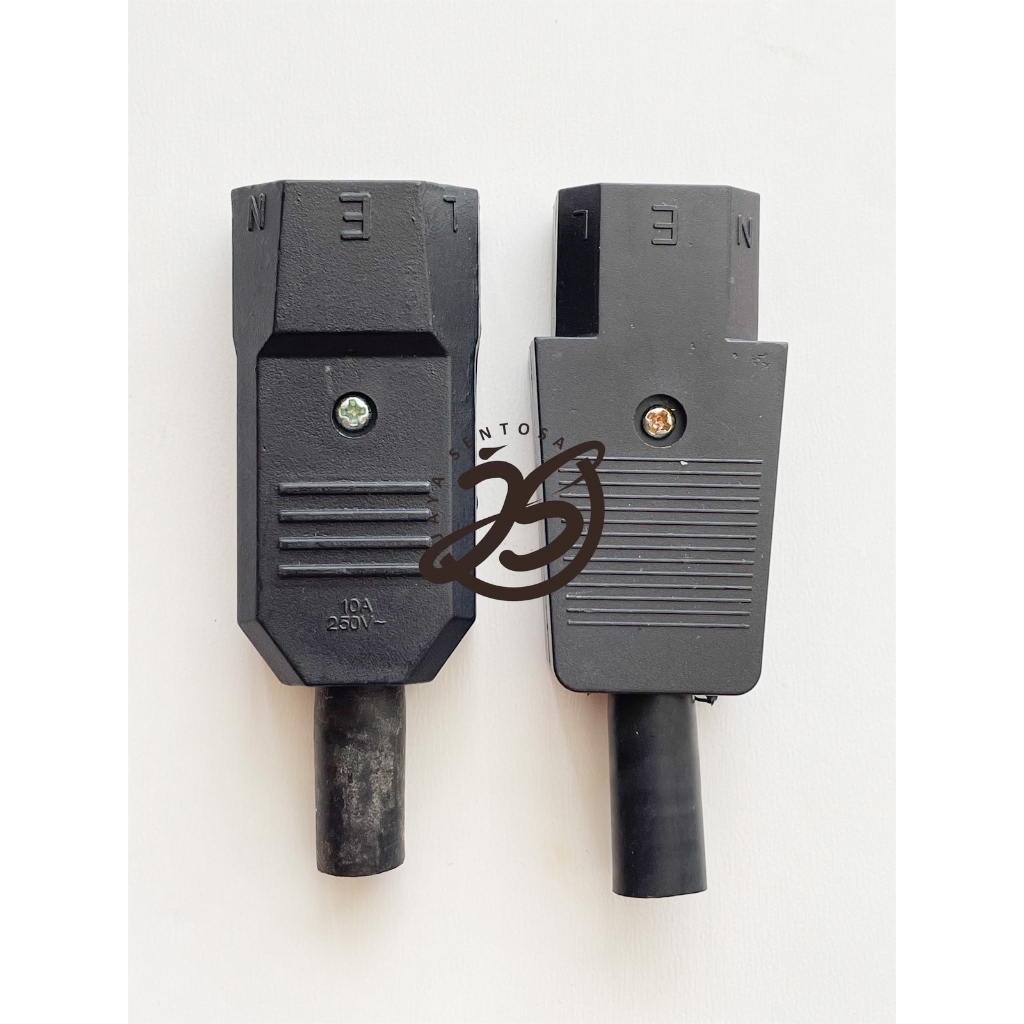 Jack COVER POWER COMPUTER SOCKET 10A 250V POWER COMPUTER BUND SOCKET AC ...