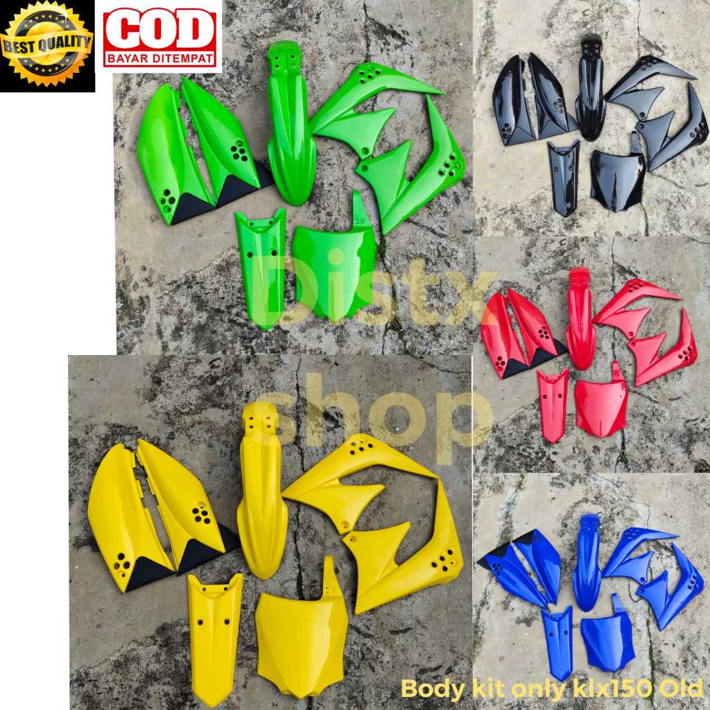 Body KIT ONLY KLX 150 OLD BODY SET ONLY FULLSET WITHOUT TANK SEAT KLX ...
