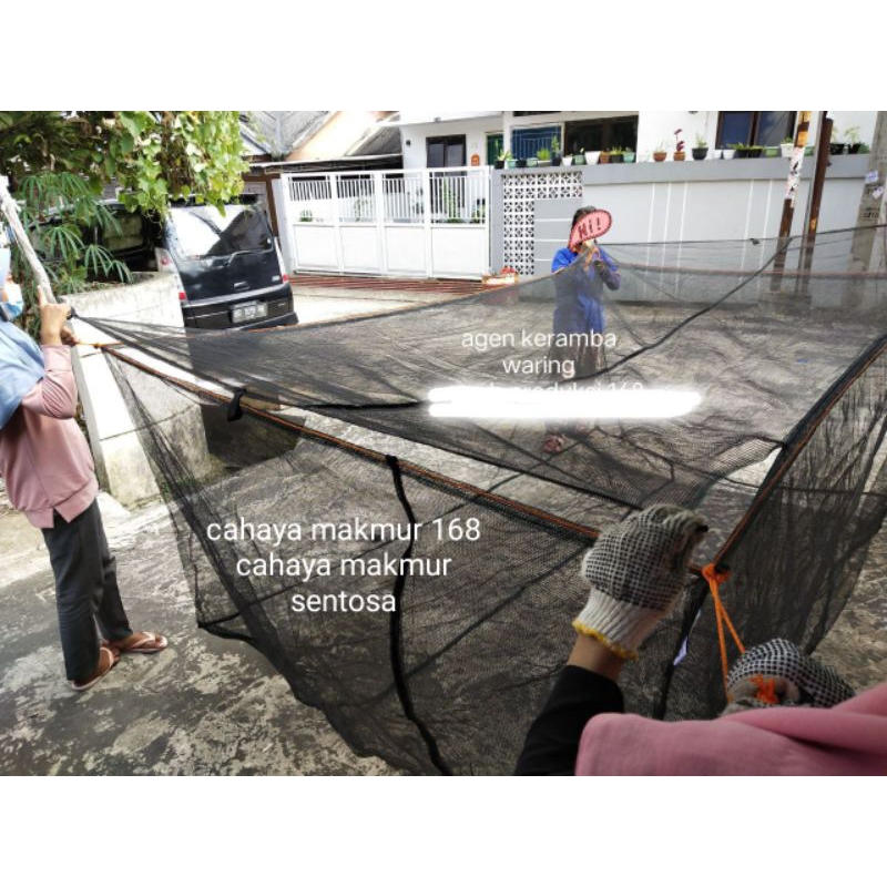 Fish Cages With Lids 3m x 3m x 2m waring Fish Cages Floating Nets Fish ...