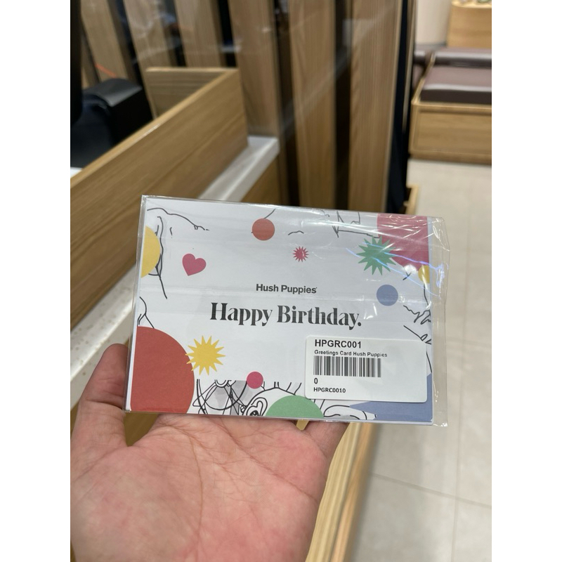 Original Hush Puppies Birthday Greeting Card | Shopee Malaysia